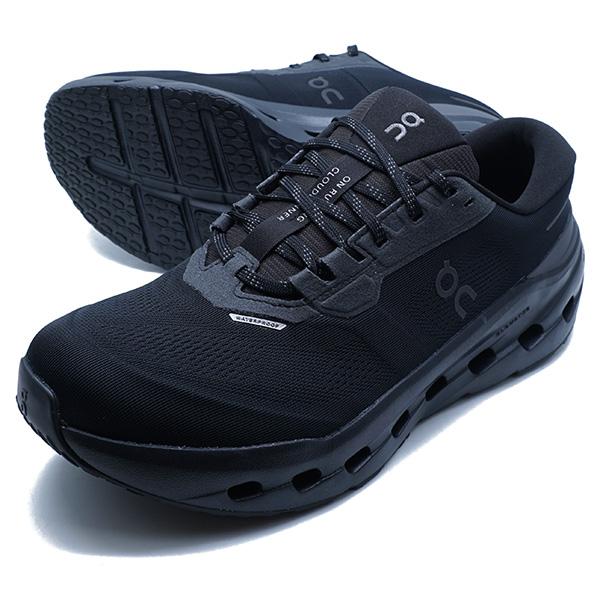 クラウドランナー Cloudrunner 3 Waterproofメンズ ランニングシューズメーカー：オン Onカラー：Black/Black人気のデイリーランニングシューズがさらに進化。ヒールクリップと広めの接地面でサポート力を高めたほか...