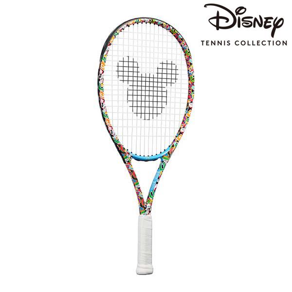 princeよりDisney TENNIS COLLECTIONのラケットが登場。明るい気持ちでつい体が動いてしまうカラフルなデザインで誰にでもテニスを楽しんでほしい！との想いを込めた。アルファベットミックスデザイン。対象年齢 6歳 ー 9...