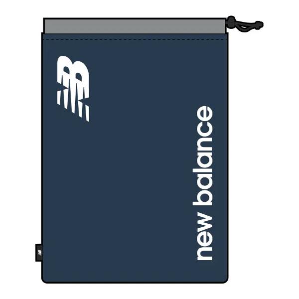 撥水加工が施された210Dポリエステル素材を使用したシューズバッグ。●カラー：(NNY)NBネイビー●サイズ：ワンサイズ●Size：W32×H43(cm)容量4L●原産国：China