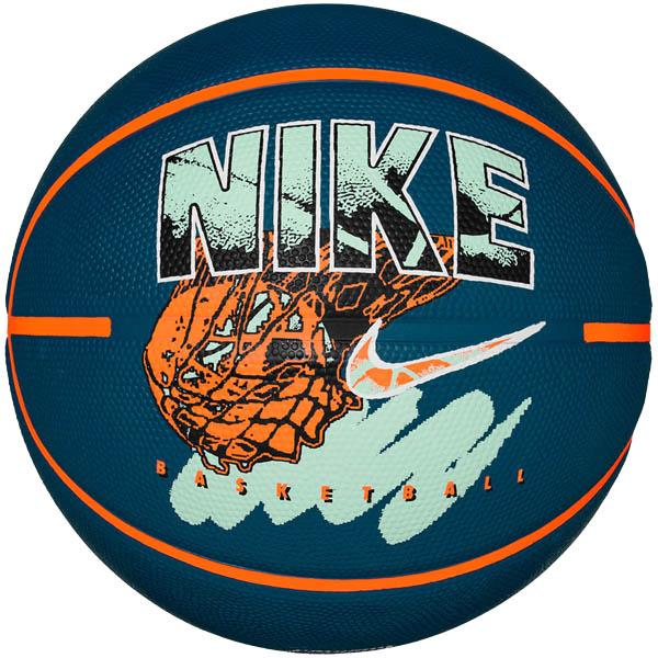 ナイキ エブリデイ プレイグラウンド グラフィックバスケットボール 7号球 5号球【メーカー】ナイキ NIKE 【カラー】408：ブルーフォース/トータルオレンジ/ホワイト/ミントフォーム【素材】  ゴム100%【サイズ】5号球、7号球野外...