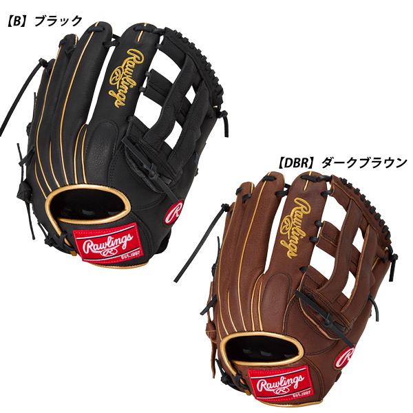 PLAYER PREFERRED [オールラウンド用] サイズ 11.75野球 軟式グローブ【メーカー】ローリングス Rawlings【カラー】B：ブラック、DBR：ダークブラウン【ポジション】オールラウンド用【素材】表革：天然皮革(バッフ...