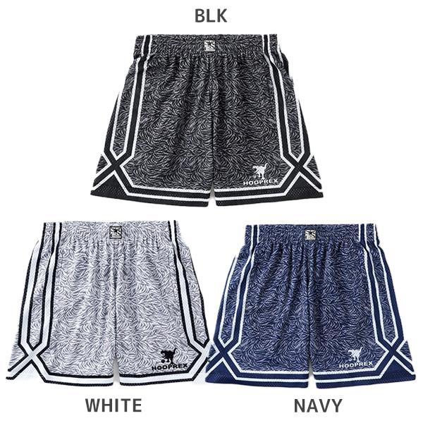 HOOPREXのスタンダードなバギーパンツ。メッシュ素材の丈短バギーパンツは、プラクティスシーンの新機軸。両サイドにポケット付き。ウエスト紐にはコードストッパー付き。●カラー：BLK、WHITE、NAVY●サイズ：S - 2XL●加工：昇華...