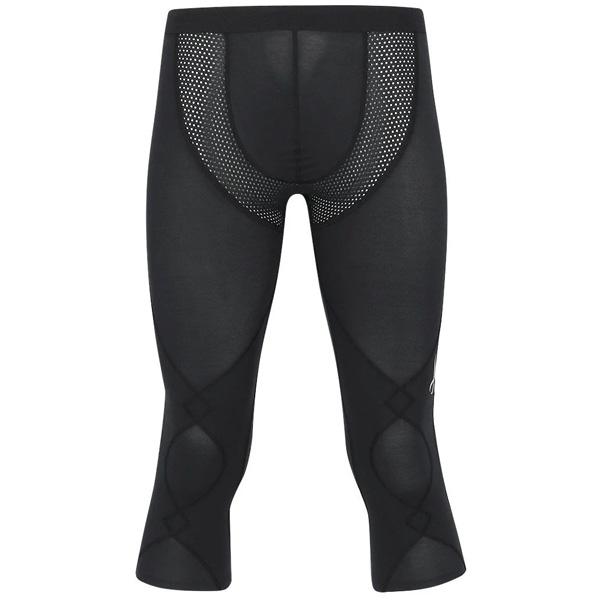 スポーツタイツ 熱・ムレを逃して涼しく快適。■股関節・ひざサポート／EXPERT MODEL COOL セミロングサポート部位：股関節、ふともも、ひざ■ジョギング・ウォーキング等、ひざに負荷がかかるスポーツにおすすめ●CW-X独自のテーピン...