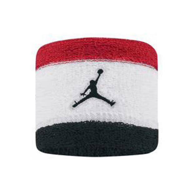 リストバンド テリーDRI-FIT素材がさらりと快適な着け心地をキープ。柔らかく吸収性に優れたテリー生地を使用。【ブランド】ジョーダン/JORDAN【カラー】624：レッド×ブラック【素材】コットン・ポリエステル・ナイロン・ゴム・ポリウレタン