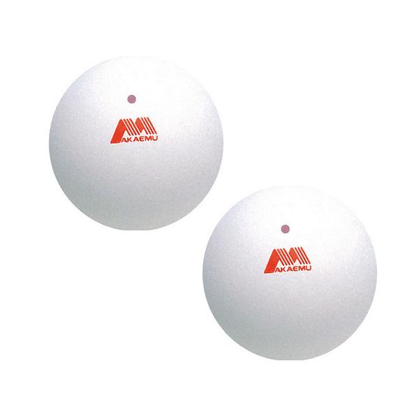 アカエム ボール 【カラー】ホワイト【素材】天然ゴム【その他】(公財)日本ソフトテニス連盟公認球●国際ソフトテニス連盟公認球【生産国】日本製