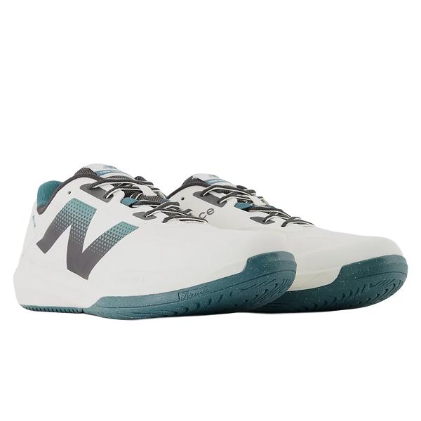 796v4 メンズ テニスシューズ オールコート用【メーカー】ニューバランス Newbalance【カラー】N4：sea salt with new spruce and black cement【幅】2Eオールコートモデル「FuelCel...