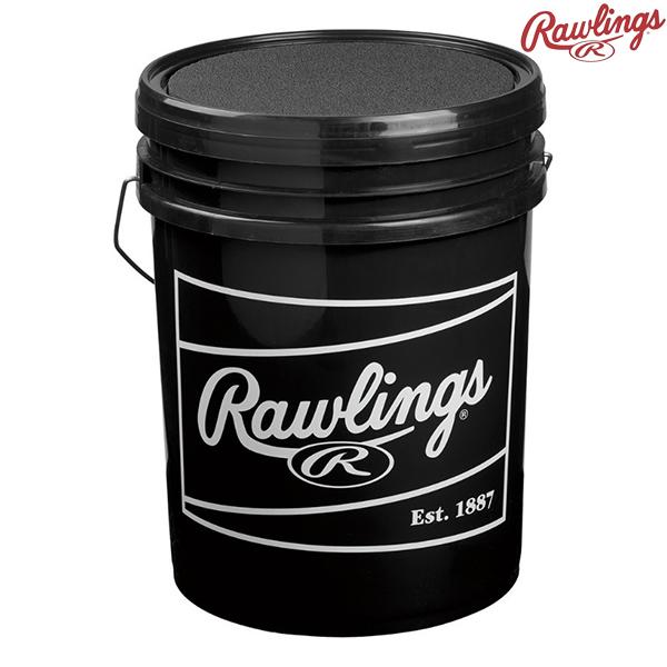 【商品説明】トスバッティング時のトスイス、ボール、用具収納ケースとして使用可能。硬式、軟式ボール、4ダース分の収納が可能。【種別】野球　ボールバック【メーカー名】ローリングス　Rawlings【カラー】B:ブラック【素材】ポリプロピレン【サ...