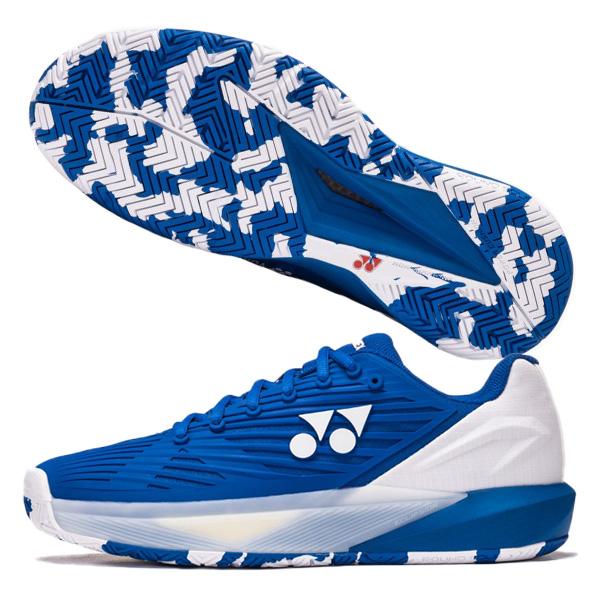 パワークッションエクリプション5MACは、テニス用のローカットシューズで、3E設計のオールコート用です。●カラー：(778)ブルー／ホワイト●サイズ：25.5 - 27.5 cm●パワークッションR プラス：衝撃吸収性と反発性を向上させた新...