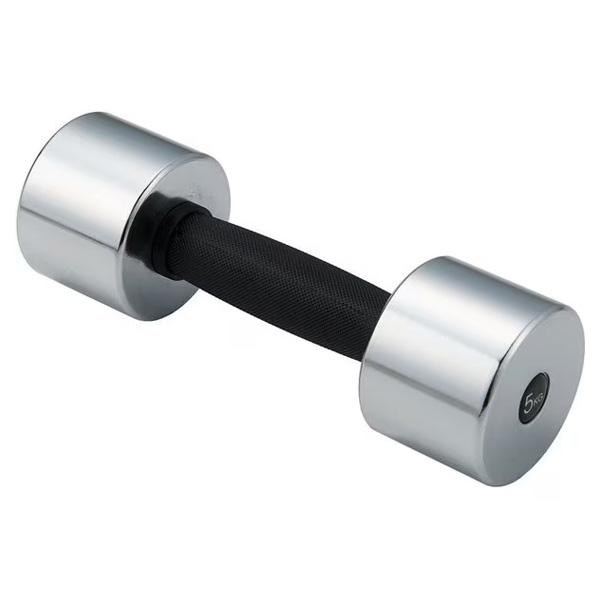 トレーニング用品【重さ】5kg【特長】●滑りにくいラバーグリップを採用●高級感のあるクロッムメッキ仕上げ