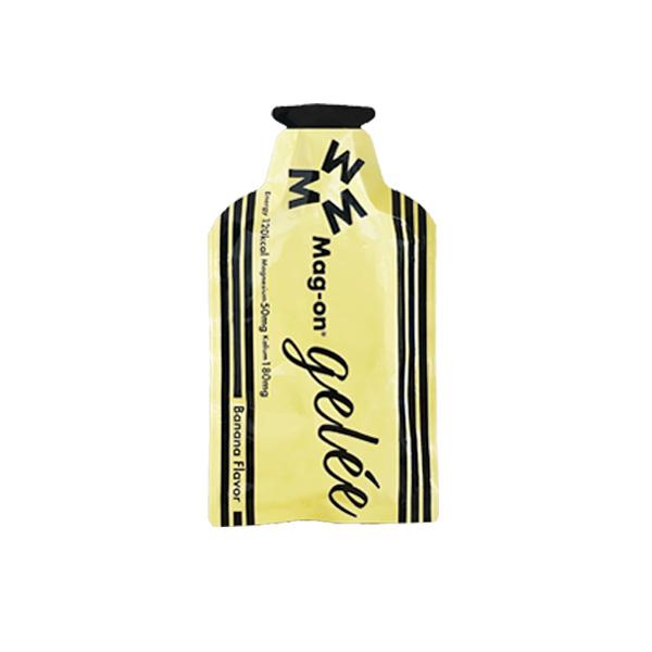 Banana Flavorもっちりとした食感のジュレ。エネルギーとマグネシウムに加え、体内に余剰に蓄積されたナトリウムを排出し水分バランスを整える“カリウム”を配合。・エネルギー120kcal／マグネシウム50mg／カリウム180mg含有・...