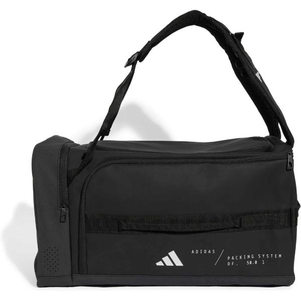 スポーツやトレーニング、移動時に使いやすいハイブリッドダッフルバッグ。荷物をまとめやすいダッフルタイプです。●カラー：(KG8017)ブラック●サイズ：ワンサイズ●素材：TBC●原産国：ベトナム●サイズ：26 x 53 x 30 cm●重さ...