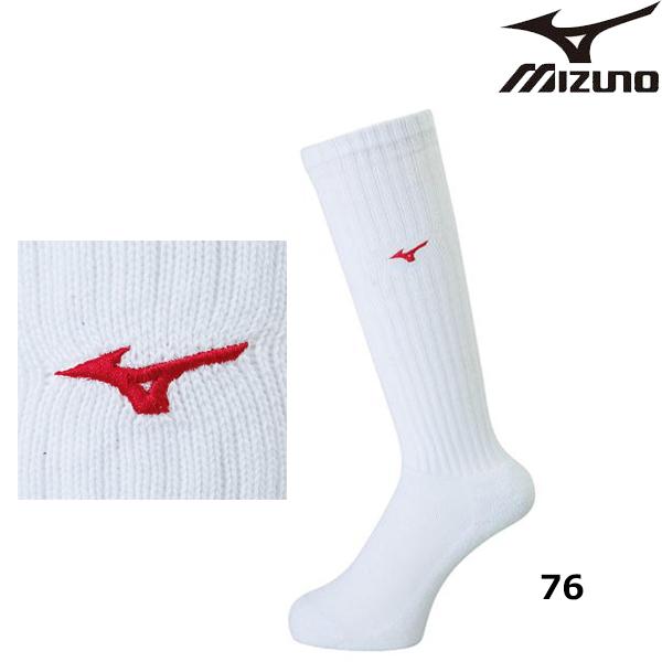 【商品説明】総丈38cm（23-25cm）つま先、底パイル仕様（破れにくい）。【種別】バレーボール　ロングソックス[ユニセックス]【メーカー名】ミズノ【カラー】70：ホワイト×ブラック76：ホワイト×レッド【素材】綿、ポリエステル、その他【...