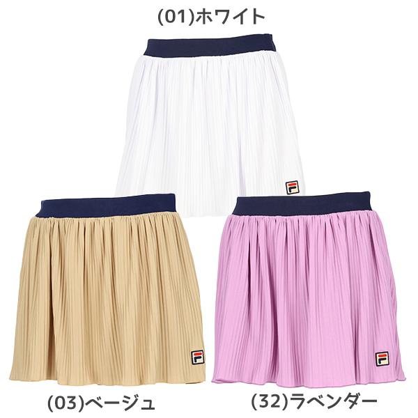 アコーディオンプリーツのスコートです。●カラー：(01)ホワイト、(03)ベージュ、(32)ラベンダー●サイズ：S、M、L、O●素材・材質：バックホールメッシュ（ポリエステル100％）●原産国：中国サイズ/身長/ウエスト/ヒップS/149-...