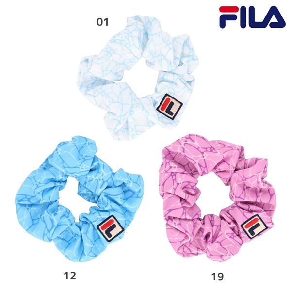 ウェアとコーディネートできる水面プリントのシュシュです。●素材：ポリエステル１００％●原産国：中国