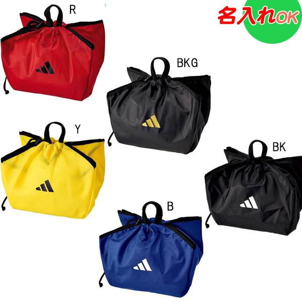 巾着型ボール1ケ入れネット。ぱっと開いてボールを簡単に入れることができます。[メーカー]アディダス adidas[品名]サッカー　ボールネット　ボールケース[商品名]新型ボールネット[品番]ABN04BABN04YABN04RABN04BK...