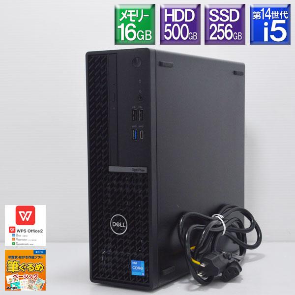 商品外観ランク：美品　(ランクについては下記をご覧ください)メーカー名：DELL機種名：Optiplex SFF 7020インストールOS：Windows 11 Pro 64bitCPU：Intel Core i5 14600 2.7GHz...