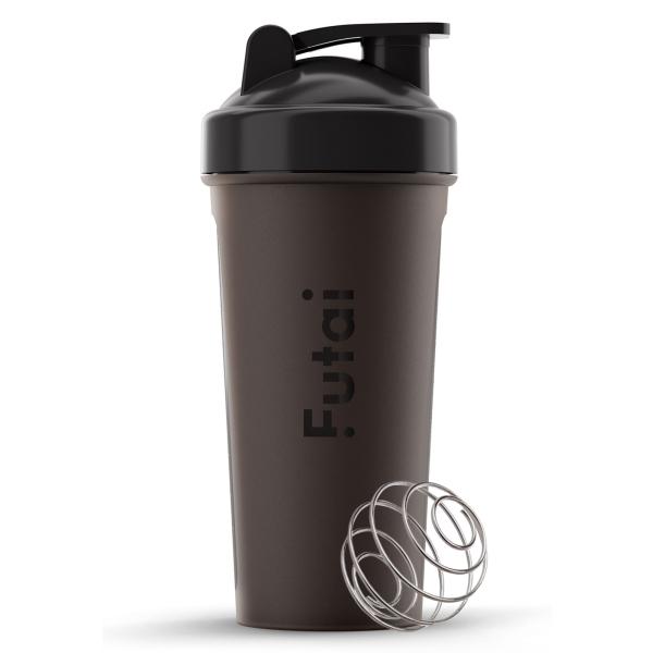 色：オールブラック容量：1300ml/45oz（メモリ1000ml）サイズ：高さ：26cm、横(底)：8×8cm、横(上部)：11×11cm素材：ポリエチレン（PE）、ポリプロピレン（PP）重量：400g付属品：シェイカーボール