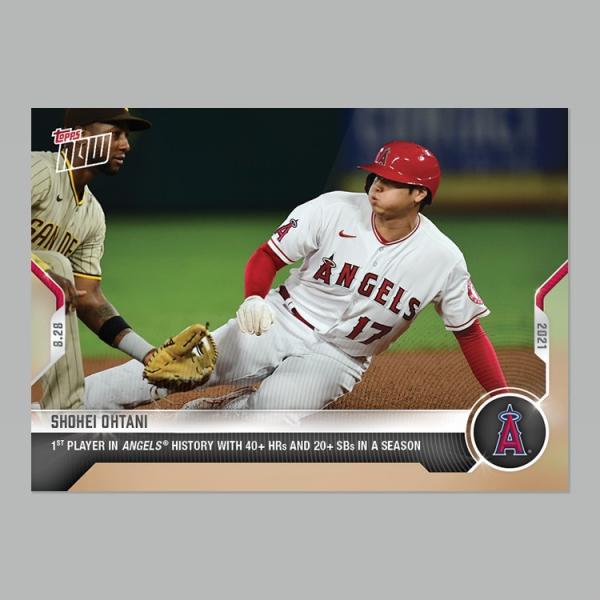 ・シリーズ：2021 MLB TOPPS NOW・サイズ　：2.5x3.5インチ（約6.4×8.9センチ）・選手名　：大谷翔平（Shohei Ohtani おおたにしょうへい）・チーム　：エンゼルス Angels・種類　　：トレーディングカ...