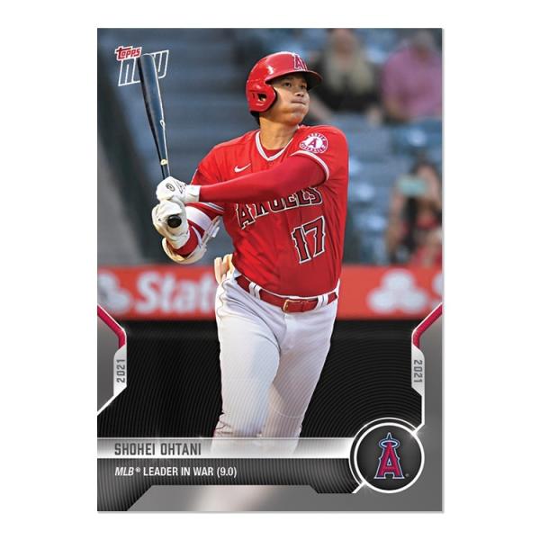 ・シリーズ：2021 MLB TOPPS NOW・サイズ　：2.5x3.5インチ（約6.4×8.9センチ）・選手名　：大谷翔平（Shohei Ohtani おおたにしょうへい）・チーム　：エンゼルス Angels・種類　　：トレーディングカ...