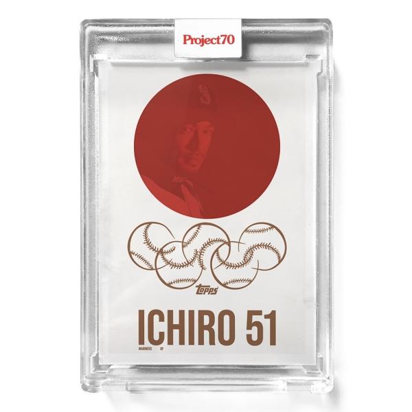 ・シリーズ：2021 MLB TOPPS PROJECT70・サイズ　：2.5x3.5インチ（約6.4×8.9センチ）、厚さ130ptのプラスチックケース入り・選手名　：イチロー（Ichiro Suzuki いちろー）・チーム　：シアトル・...