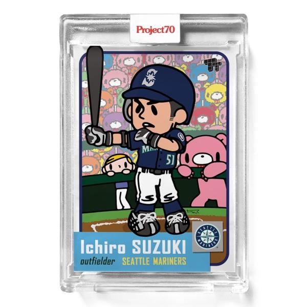 ・シリーズ：2021 MLB TOPPS PROJECT70・サイズ　：2.5x3.5インチ（約6.4×8.9センチ）、厚さ130ptのプラスチックケース入り・選手名　：イチロー（Ichiro Suzuki いちろー）・チーム　：シアトル・...
