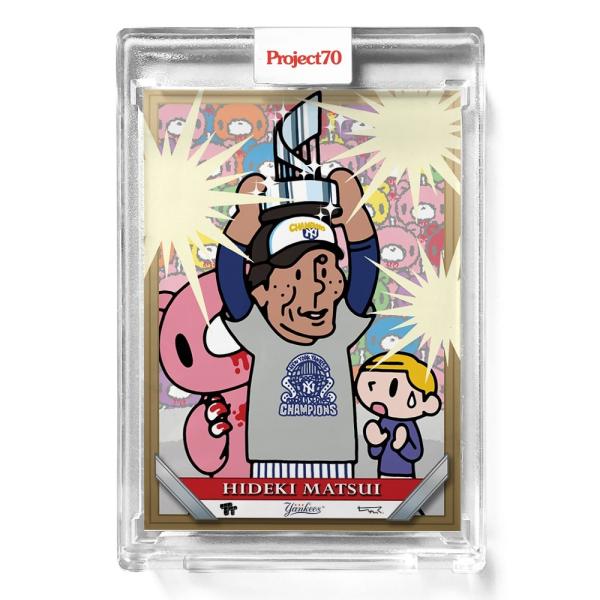 ・シリーズ：2021 MLB TOPPS PROJECT70・サイズ　：2.5x3.5インチ（約6.4×8.9センチ）、厚さ130ptのプラスチックケース入り・選手名　：松井秀喜（Hideki Matsui ゴジラまつい）・チーム　：ニュー...