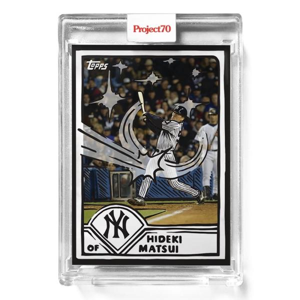 【発売日：2021年10月28日】・シリーズ：2021 MLB TOPPS PROJECT70・サイズ　：2.5x3.5インチ（約6.4×8.9センチ）、厚さ130ptのプラスチックケース入り・選手名　：松井秀喜（Hideki Matsui...