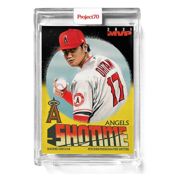 【発売日：2021年12月08日】・シリーズ：2021 MLB TOPPS PROJECT70・サイズ　：2.5x3.5インチ（約6.4×8.9センチ）、厚さ130ptの特別専用ケース入り・選手名　：大谷翔平（Shohei Ohtani お...