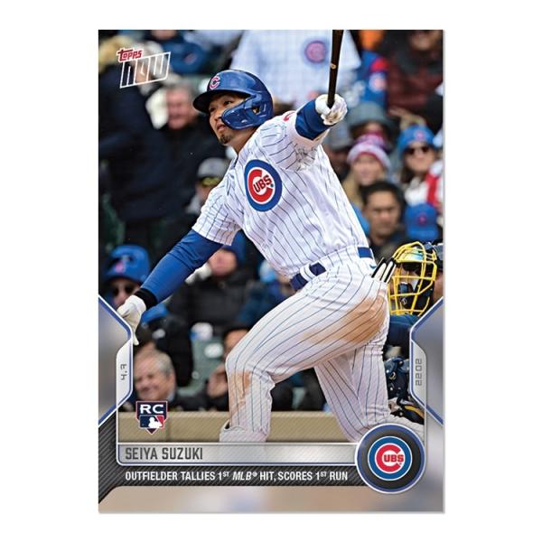 ・シリーズ：2022 MLB TOPPS NOW・サイズ　：2.5x3.5インチ（約6.4×8.9センチ）・選手名　：鈴木誠也（Seiya Suzuki すずきせいや）・チーム　：シカゴ カブス Chicago Cubs・種類　　：トレーデ...
