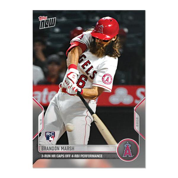 【発売日：2022年04月11日】・シリーズ：2022 MLB TOPPS NOW・サイズ　：2.5x3.5インチ（約6.4×8.9センチ）・選手名　：ブランドン・マーシュ（BRANDON MARSH ぶらんどんまーしゅ）・チーム　：ロサン...