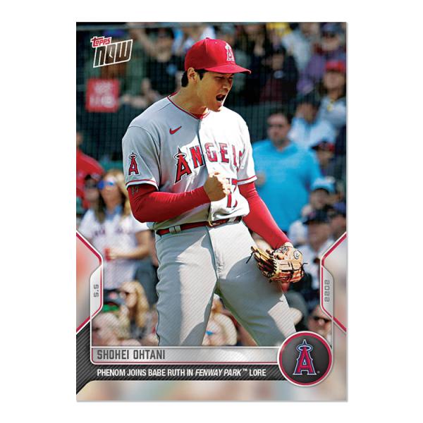 【発売日：2022年05月06日】・シリーズ：2022 MLB TOPPS NOW・サイズ　：2.5x3.5インチ（約6.4×8.9センチ）・選手名　：大谷翔平（Shohei Ohtani おおたにしょうへい）・チーム　：エンゼルス Ang...