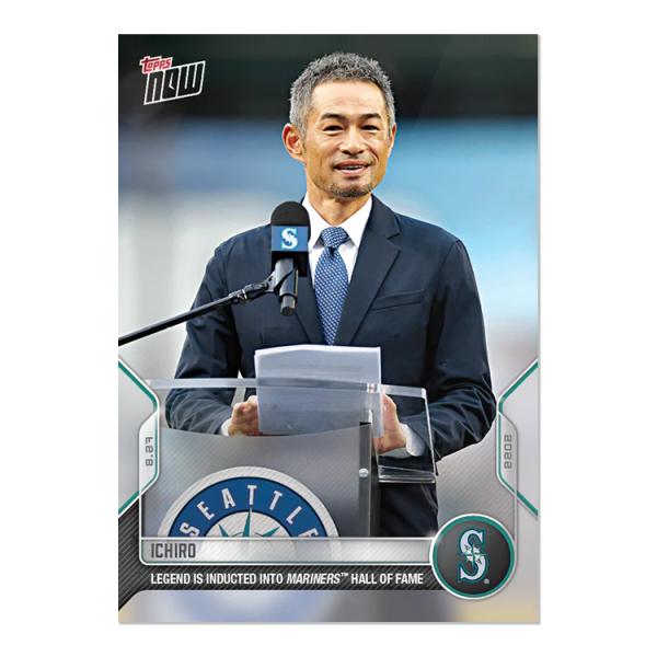 【発売日：2022年08月27日】・シリーズ：2022 MLB TOPPS NOW・サイズ　：2.5x3.5インチ（約6.4×8.9センチ）・選手名　：イチロー（ISHIRO いちろー）・チーム　：シアトル・マリナーズ Seattle Ma...