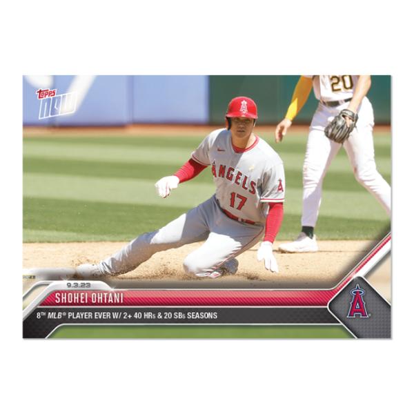 【発売日：2023年01月09日】・シリーズ：2023 MLB TOPPS NOW・サイズ　：2.5x3.5インチ（約6.4×8.9センチ）・選手名　：大谷翔平（Shohei Ohtani おおたにしょうへい）・チーム　：エンゼルス Ang...