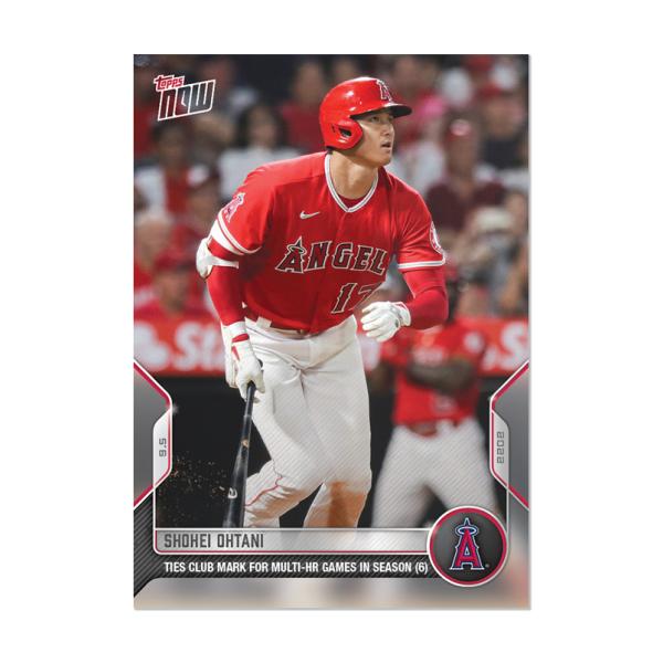 【発売日：2022年09月06日】・シリーズ：2022 MLB TOPPS NOW・サイズ　：2.5x3.5インチ（約6.4×8.9センチ）・選手名　：大谷翔平（Shohei Ohtani おおたにしょうへい）・チーム　：エンゼルス Ang...