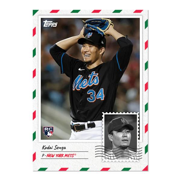【発売日：2023年12月25日】・シリーズ：2023 MLB TOPPS NOW・サイズ　：2.5x3.5インチ（約6.4×8.9センチ）・選手名　：千賀滉大（Kodai Senga せんがこうだい）・チーム　：ニューヨークメッツ New...