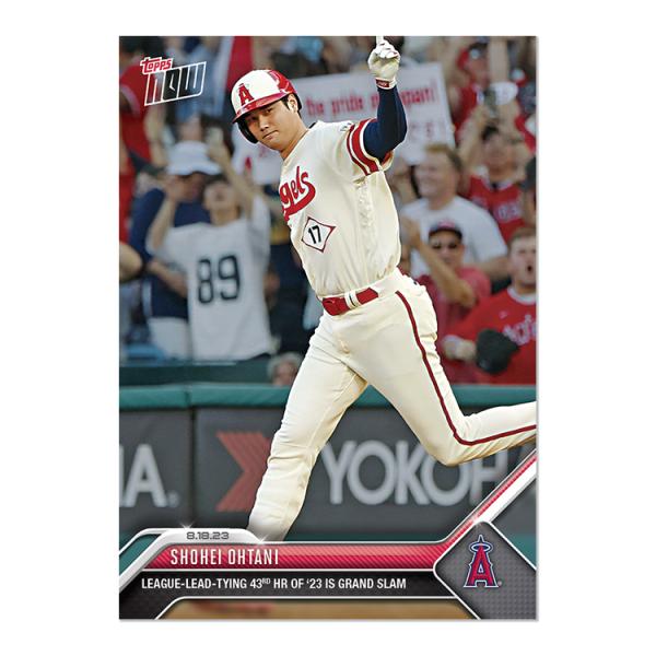 【発売日：2023年08月18日】・シリーズ：2023 MLB TOPPS NOW・サイズ　：2.5x3.5インチ（約6.4×8.9センチ）・選手名　：大谷翔平（Shohei Ohtani おおたにしょうへい）・チーム　：エンゼルス Ang...
