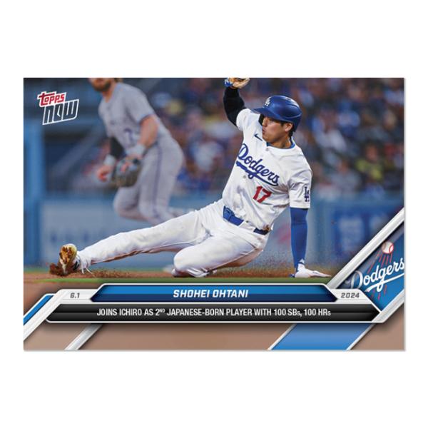 【発売日：2024年06月01日】・シリーズ：2024 MLB TOPPS NOW・サイズ　：2.5x3.5インチ（約6.4×8.9センチ）・選手名　：大谷翔平（Shohei Ohtani おおたにしょうへい）・チーム　：ドジャース DOD...