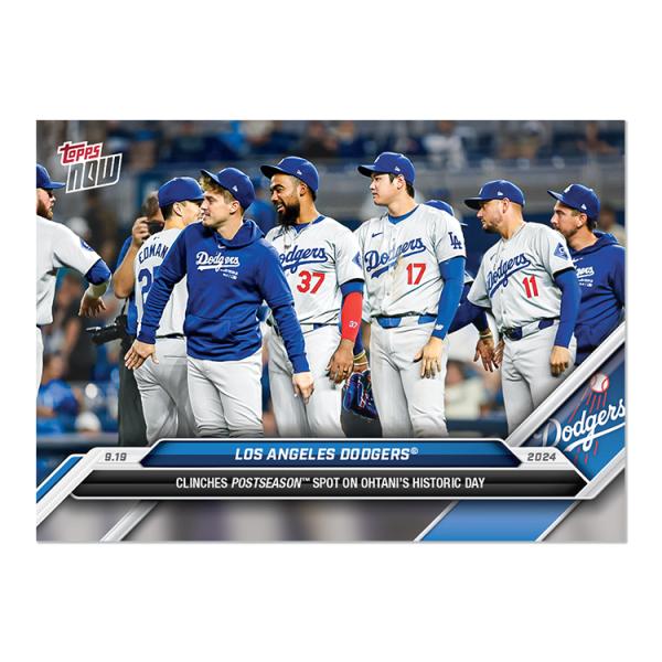 【発売日：2024年09月19日】・シリーズ：2024 MLB TOPPS NOW・サイズ　：2.5x3.5インチ（約6.4×8.9センチ）・選手名　：大谷翔平（Shohei Ohtani おおたにしょうへい）・チーム　：ドジャース DOD...