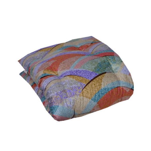 ・カラー ピンク系（扇柄）・側サイズ 100×200cm（シングル）・表地 綿100%・裏地 綿100%・詰め物 綿100% 5.0kg メキシコ綿(米綿)使用・仕立て 和とじ・製造【日本製】自社工場アウトレット品　S　メキシコ綿100％　...