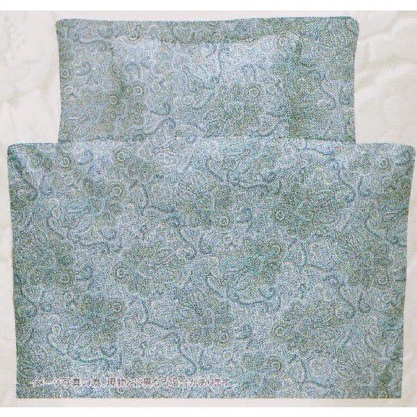 わた.羊毛ふとん兼用敷きふとんカバー サイズ：　105ｃｍｘ205ｃｍ　（Ｓサイズ） 素材　：　綿100％　（肌触りの良い生地を使用しています） 日本製　表面　プリント　裏面　無地カラー （両面使用可能）