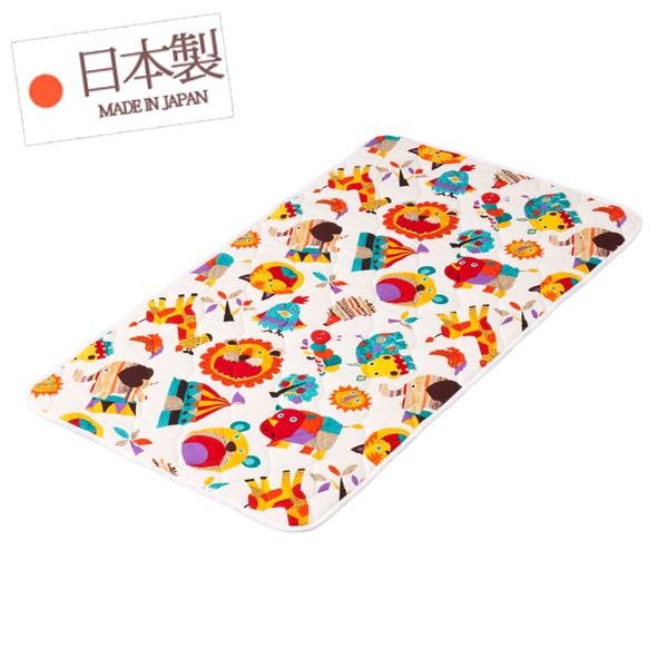 品名 -item name-お昼寝敷きマットスペック -spec-サイズ：約70×120ｃｍ組成：表地／綿100％（柄）　裏地／綿100％（無地ホワイト）　詰めもの／ポリエステル100％重量：約530ｇメーカー：フジキ区分：日本製特長：軽量...