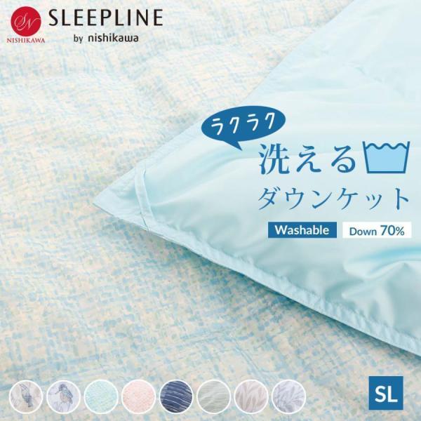 【商品詳細】サイズ　150×210cm　キルティング製品許容範囲＋5％、−3％組成　詰め物：ホワイトダックダウン70％、スモールフェザー30％　側生地：ポリエステル100％総重量　約0.9kg（当店スタッフによる実測値）詰め物重量　0.25...