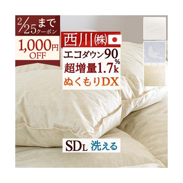 ◆商品名：羽毛布団 セミダブル 掛け布団 西川 日本製 超増量1.7kg 羽毛ふとん コインランドリー◆商品お問合せ番号：54220◆メーカー名：西川株式会社◆商品規格：■サイズ：セミダブルロングサイズ（セミダブルサイズ）175×210cm...