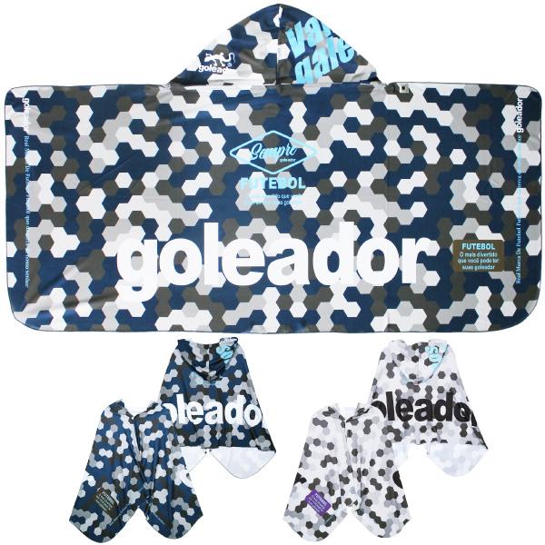 ・夏の必需品がgoleadorから登場。水で濡らすことでひんやりとするクール素材採用。UVカット素材なので夏の日除けとしても活躍。・フットサル/サッカー・ポンチョ/冷感/ケープ/ブランケット/UVカット/膝掛け/吸汗速乾/クーリング・ゴレア...