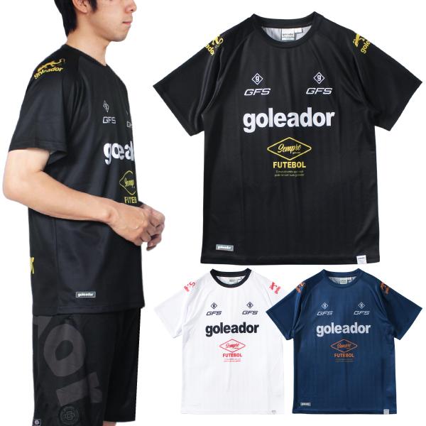 ・薄手で軽量のポリエステル素材を採用。ユニフォーム風のデザインを施したプラクティスシャツ。・フットサル/サッカー・プラクティスシャツ/ユニフォームシャツ/半袖・ゴレアドール goleador・Jogo De Treinoプラシャツ G-26...