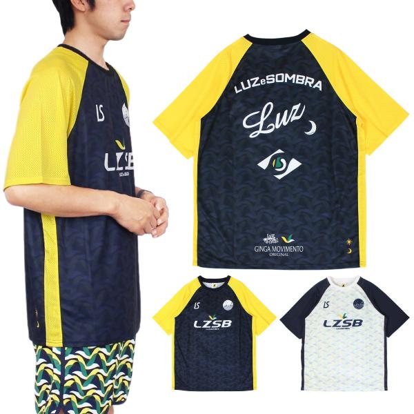 ・BF =【 BEIJA FLOR 】BRASILを代表する鳥【BEIJA FLOR】ベイジャフロール（ハチドリ）が、総柄グラフィックのデザインソースになっています。袖と脇がメッシュ仕様になり、総柄が透かしで入っているプラシャツ。・フットサ...