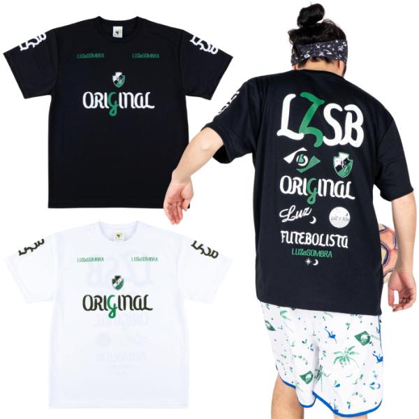 ・LUZのルーツでもある【BRASIL】をテーマに、開放感のあるグラフィックを落とし込んだシリーズ。ブラジルのクラブチームのトレーニング着の様なロゴをふんだんに使ったプラシャツ。２色使いででインパクトあるアイテム。・フットサル/サッカー・プ...