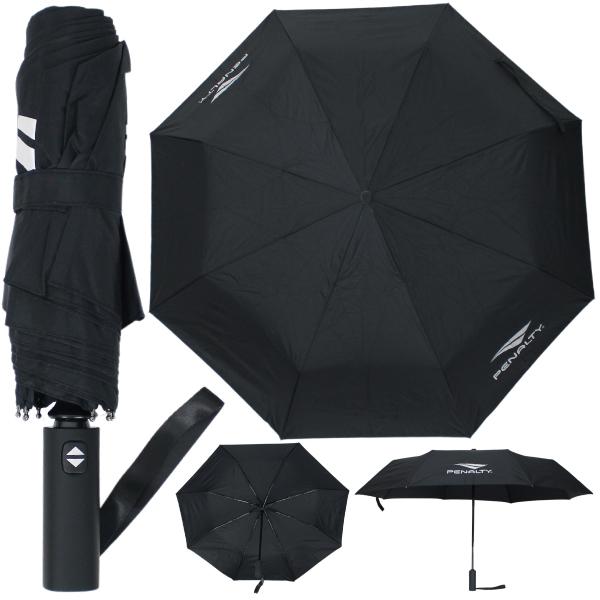 ・雨天時の雨傘から晴天時の日傘まで幅広く使用できるUV加工の折りたたみアンブレラ。専用ケース付属。・フットサル/サッカー・アンブレラ/傘/折りたたみ・ペナルティ PENALTY・折り畳み式アンブレラ PE3546・素材 ポリエステル100%...