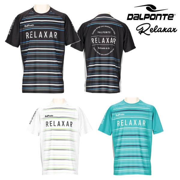 DALPONTEの ボーダープラシャツ！ ダウポンチのカジュアルライン Relaxarシリーズのプラクティスシャツです。ソフトな肌触りと吸汗速乾性に優れた、夏らしいボーダーラインが特徴のプラシャツ。両サイドの脇から裾迄はメッシュ生地に居切り...