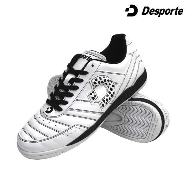 Desporteの カンピーナス3（別注限定モデル）！！ デスポルチのフットサルに特化したインドアシューズです。体育館・インドアコートに適したフラットソール。アッパーはすべて人工皮革、ライニング部分はメッシュ素材の別注仕様です。中底全面に高...